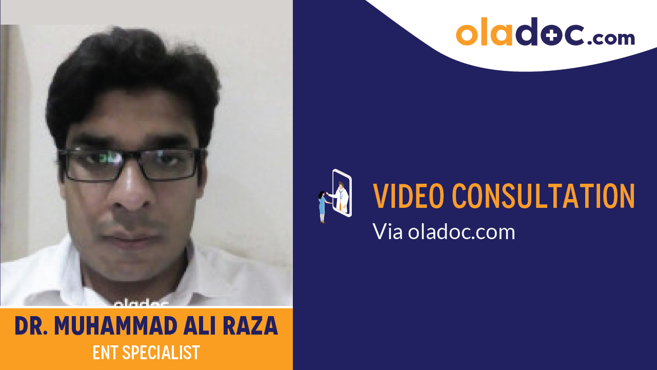 Dr. Mohammad Ali Raza - ENT Specialist at ENT Healthcare.ORG (Lahore) | oladoc.com